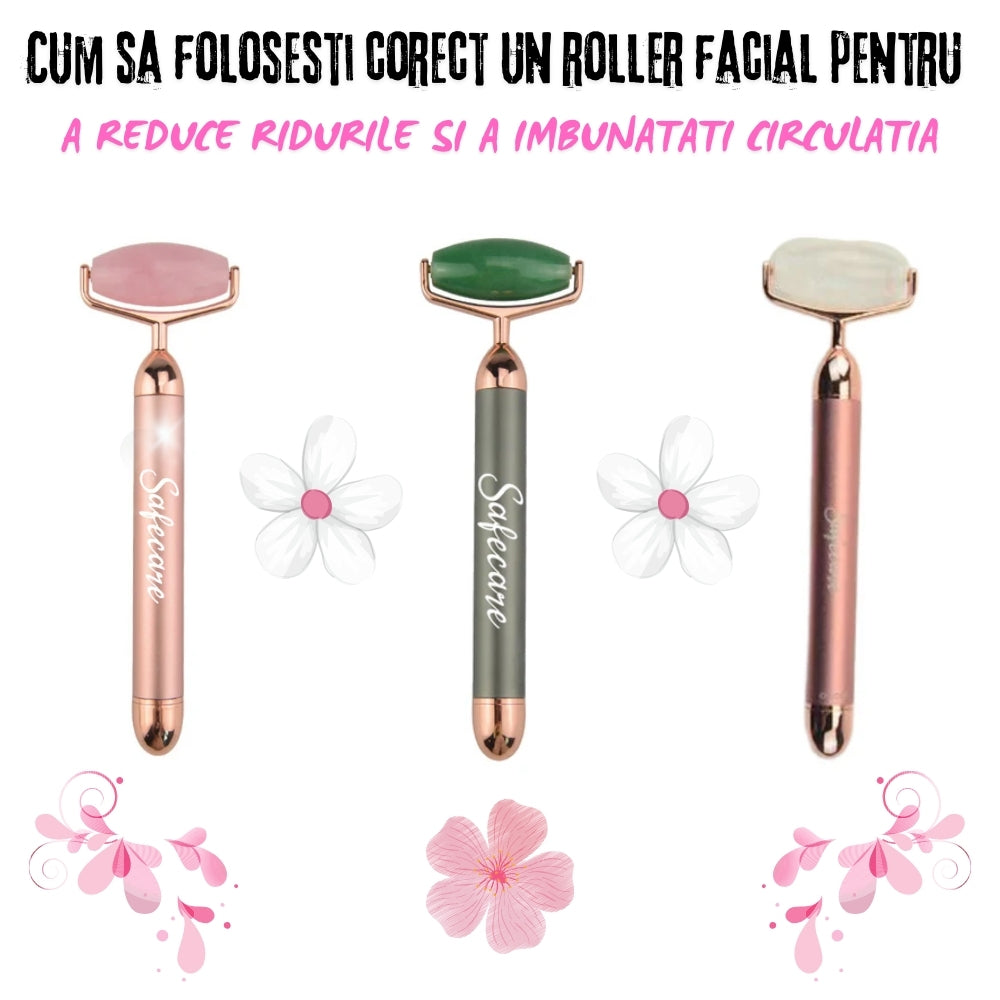 Cum sa folosesti corect un roller facial pentru a reduce ridurile si a