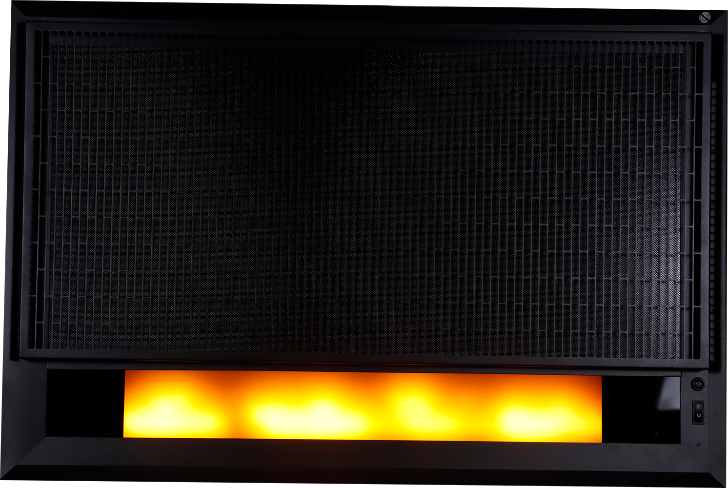 Panou Radiant cu Aspect Semineu si Flacara LED - Design Modern, 1700W