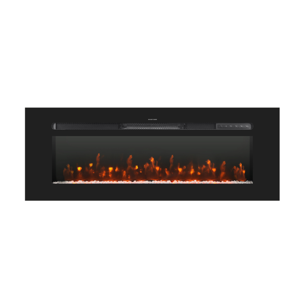 Semineu Electric Incorporabil, cu Sunet, WI-FI, 7 culori si 5 niveluri